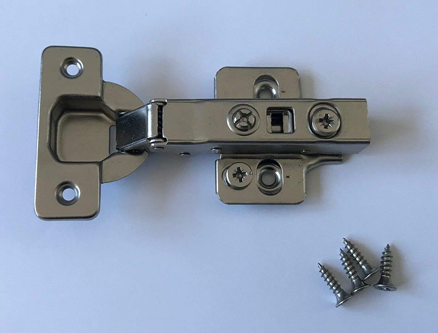 Soft Close Cabinet Hinges Euro Style 6 Way Adjustment Full Overlay with ...
